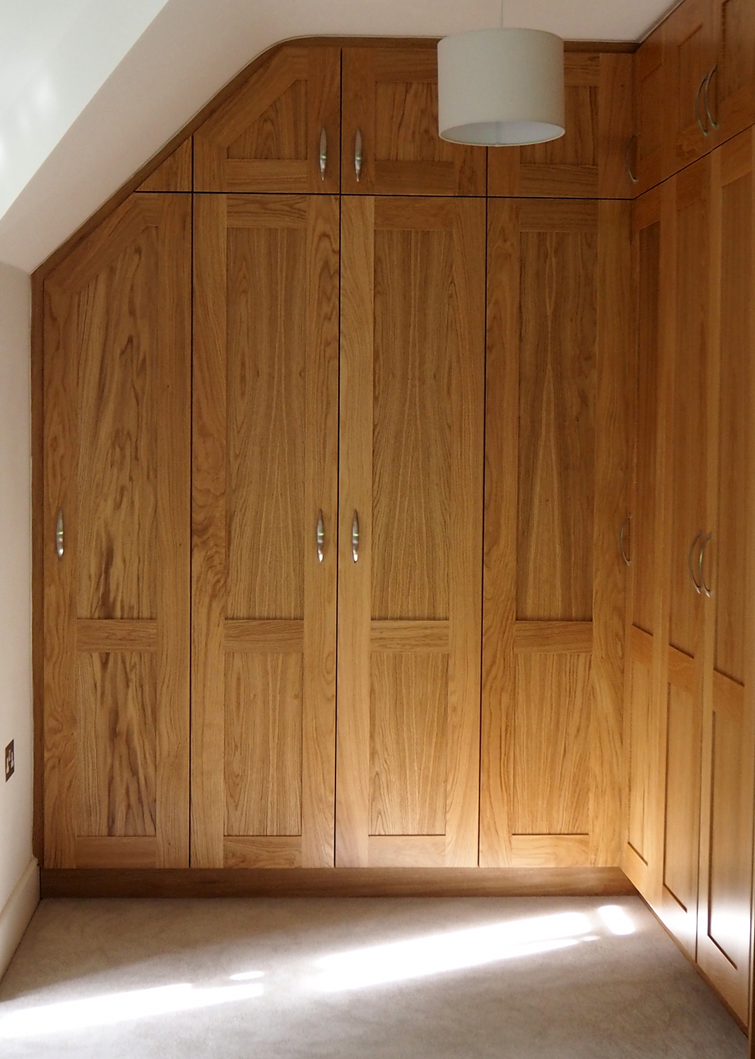 OAK WARDROBES | Donovan Kitchens and Joinery
